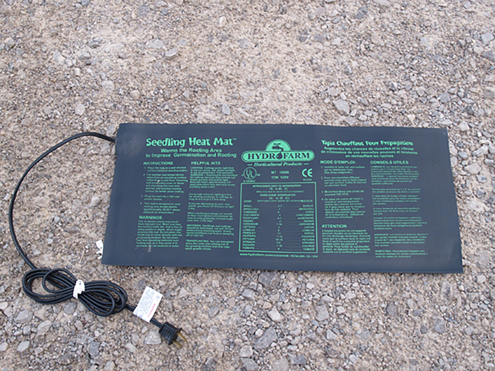 Seeding Tools, Seed Starting Heat Mat – William Dam Seeds